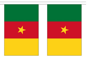 Cameroon String Flag Bunting | World Flags Direct