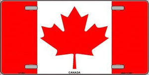Canadian | License Plate | World Flags Direct