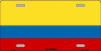 Colombia | License Plate | World Flags Direct