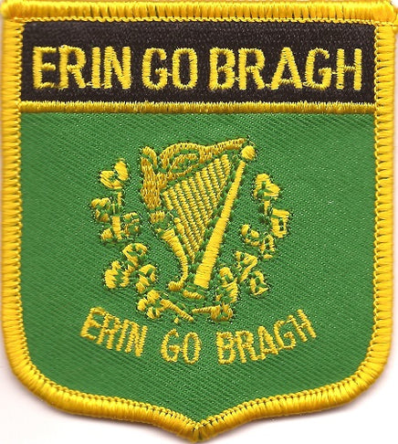 Erin Go Bragh | Shield Flag Patch | World Flags Direct