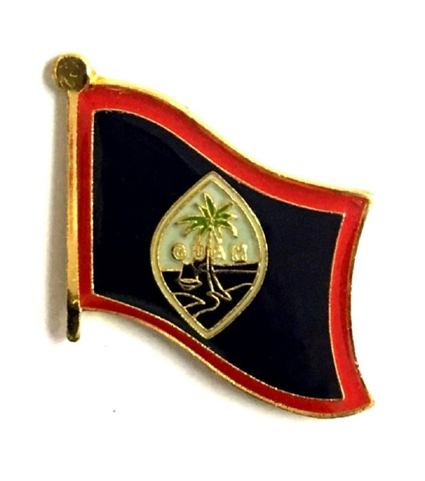 Guam | Single Flag Pin | World Flags Direct