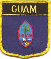 Guam | Shield Flag Patch | World Flags Direct