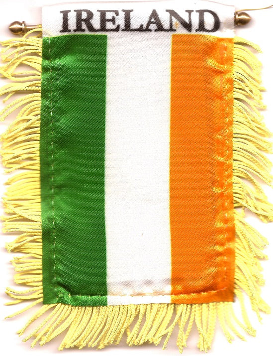 Ireland Mini Window Banner | World Flags Direct