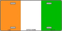 Ivory Coast | License Plate | World Flag Car Decorations On Sale ...