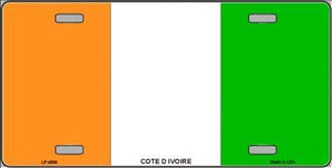 Ivory Coast | License Plate | World Flag Car Decorations On Sale ...