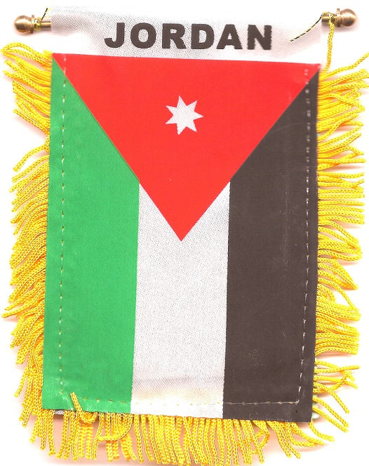Jordan Mini Window Banner | World Flags Direct