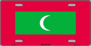 Maldives | License Plate | World Flag Car Decorations On Sale | World ...