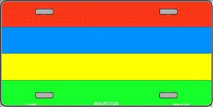 Mauritius | License Plate | World Flags Direct