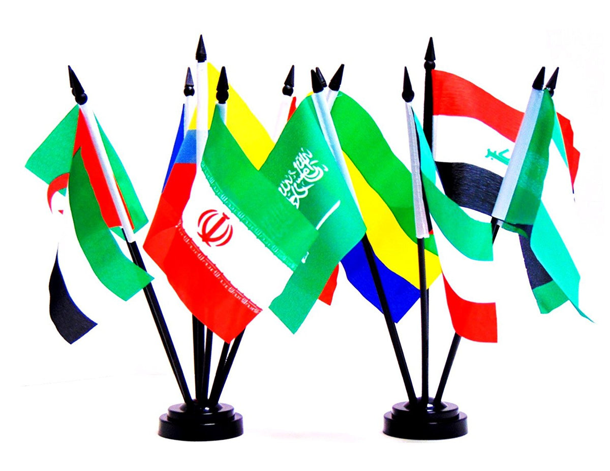 OPEC Country Miniature Flags | World Flags Direct