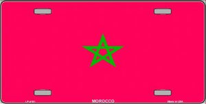 Morocco | License Plate | World Flag Car Decorations On Sale | World ...