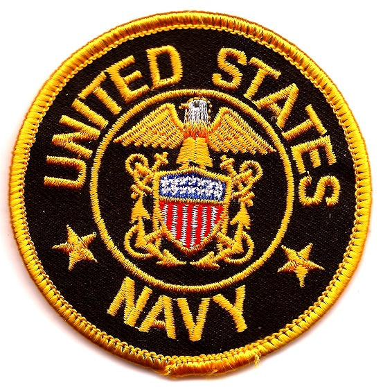 Navy Seal Round Flag Patch | World Flags Direct