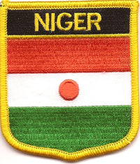 Niger | Shield Flag Patch | World Flags Direct