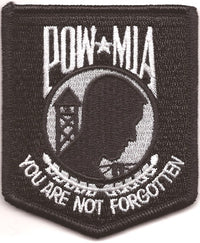 POW MIA | Shield Flag Patch | World Flags Direct