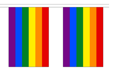 Rainbow String Flag | World Flags Direct