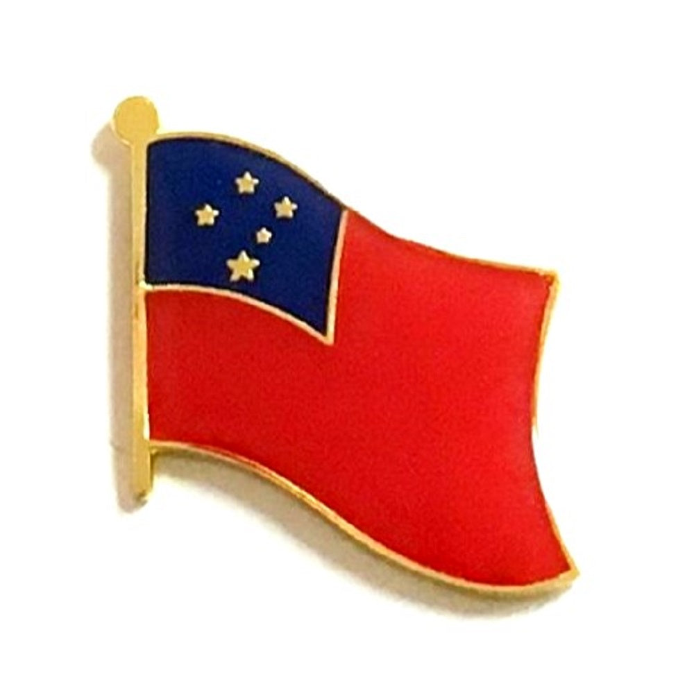 Samoa, Western | Single Flag Pin | World Flags Direct