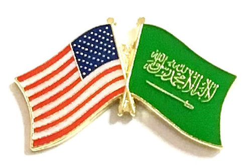 Saudi Arabia | Double Flag Pin | World Flags Direct