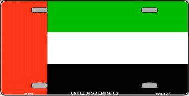 United Arab Emirates | License Plate | World Flag Car Decorations On ...