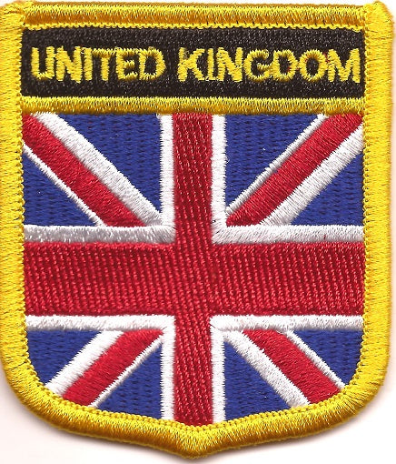 United Kingdom | Shield Flag Patch | World Flags Direct