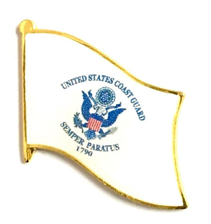 United States Coast Guard Single Lapel PIn | World Flags Direct