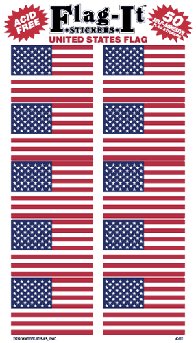 Flag-It USA Flag Stickers | World Flags Direct