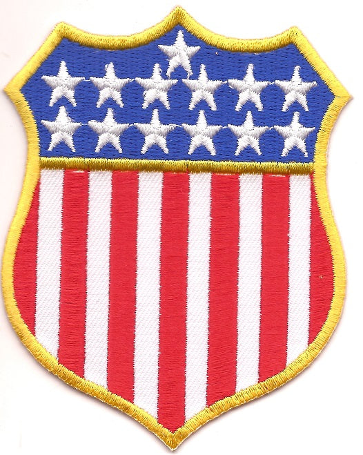 US Badge Shape Patch | World Flags Direct