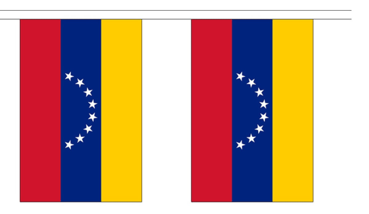 Venezuela String Flag Bunting | World Flags Direct